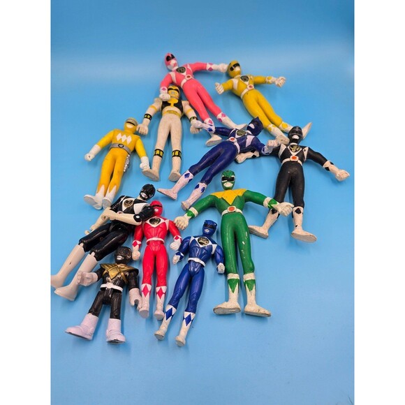 Toys | Vintage 1994 Power Rangers Bendable Gordy Poseable Figures Lot ...